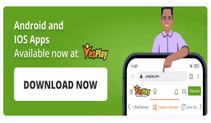 YesPlay App for Android and iOS - Bet and Win